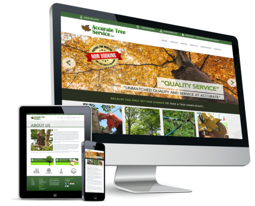 Accurate Tree Service - Pivot Creative | Branding, Digital & Creative ...