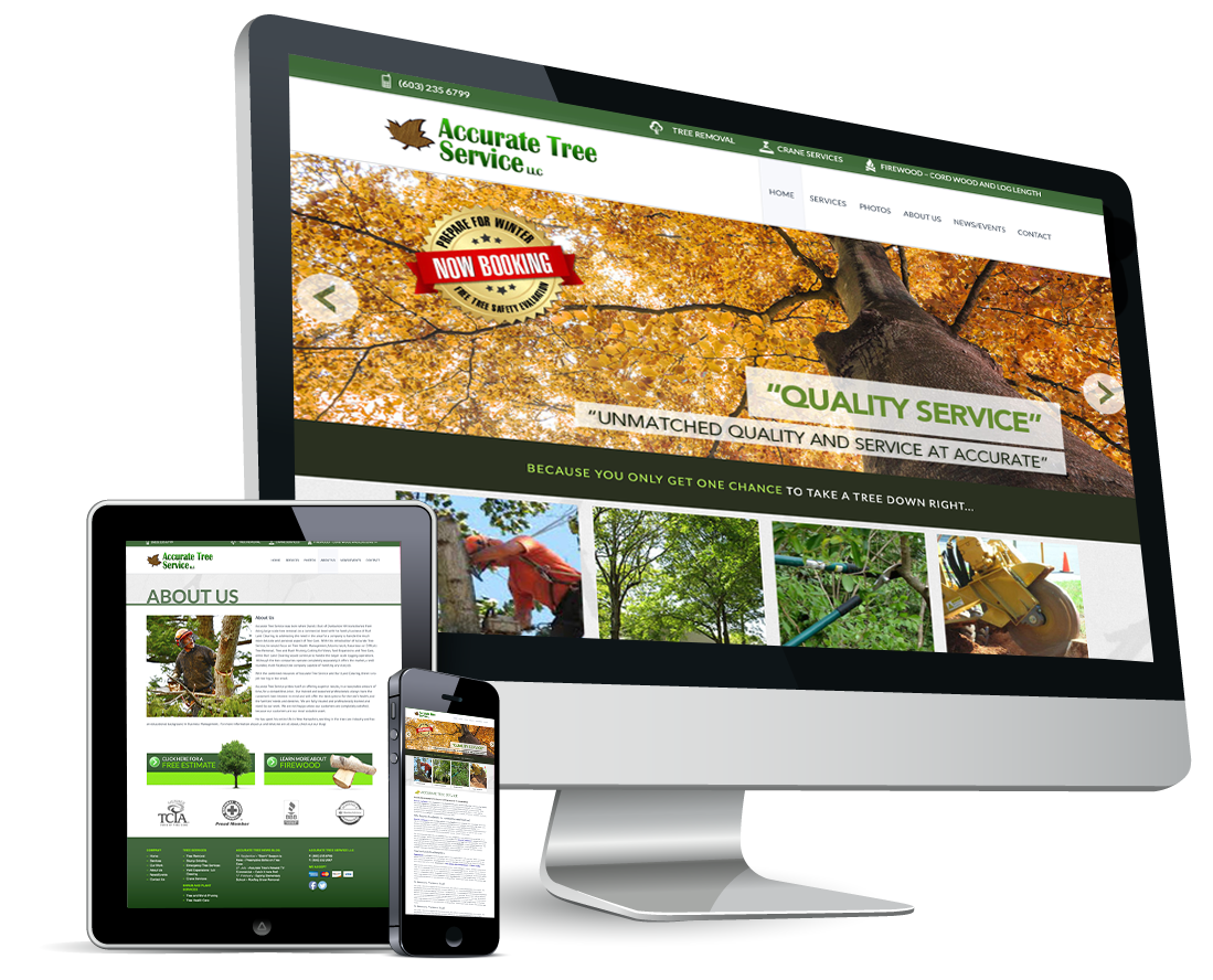 Accurate Tree Service - Pivot Creative | Branding, Digital & Creative ...